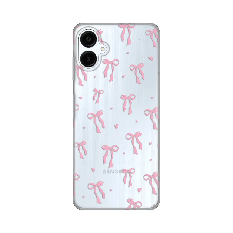 Maska Silikonska Print Skin za Samsung A065F Galaxy A06 Cute Bow