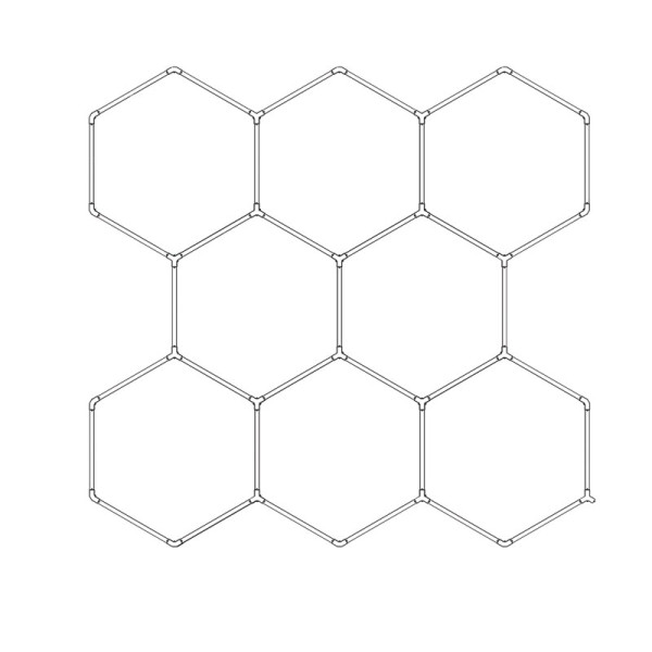 N/A Led tube 8 heads 6500K