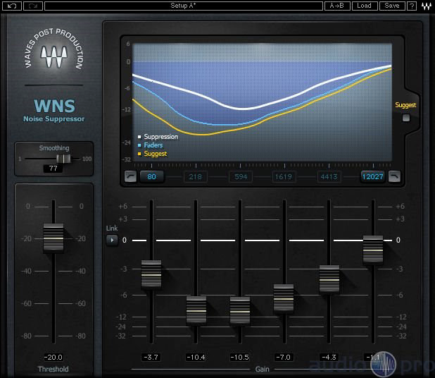Waves WNS Noise Suppressor plugin