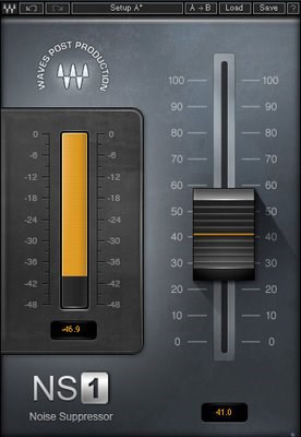 Waves NS1 Noise Suppressor plugin