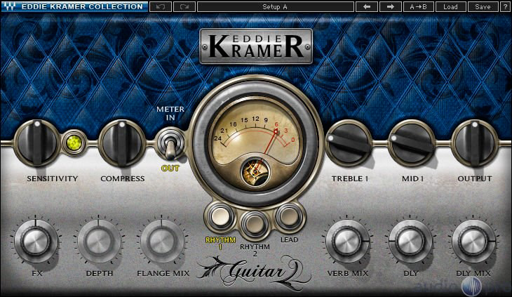 Waves Eddie Kramer Guitar Channel plugin
