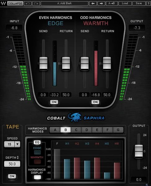 Waves Cobalt Saphira plugin