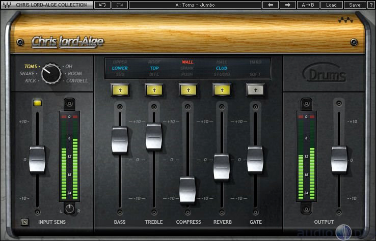 Waves CLA Drums plugin