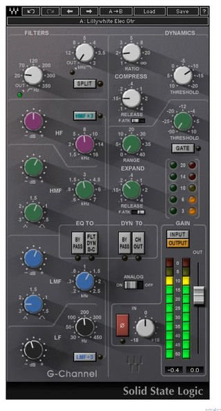 Waves SSL G-Equalizer EQ plugin