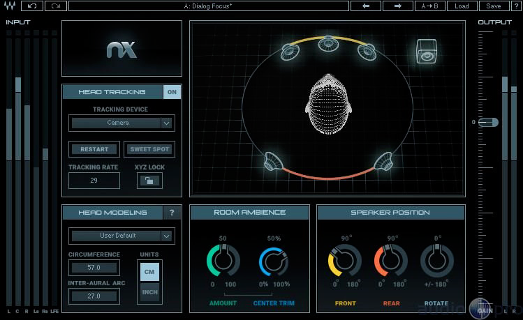 WAVES Nx Virtual Mix Room over Headphones Plugin