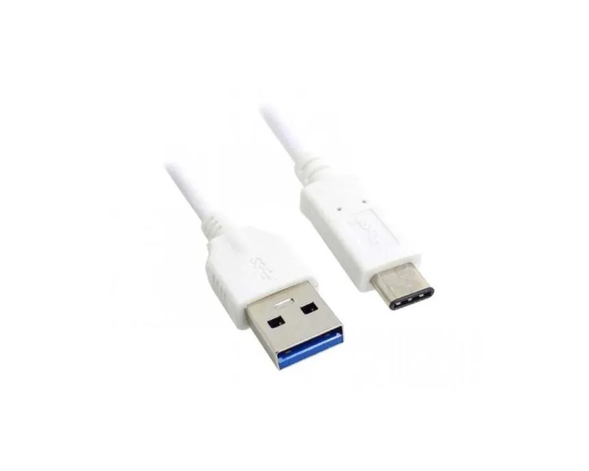 E-GREEN Kabl 3.0 USB A - USB 3.1 tip C M/M 1.5m (za Huawei) 66W, 6A beli