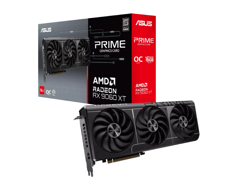 ASUS - AMD Radeon RX 9060 XT 16GB PRIME-RX9060XT-O16G grafička karta
