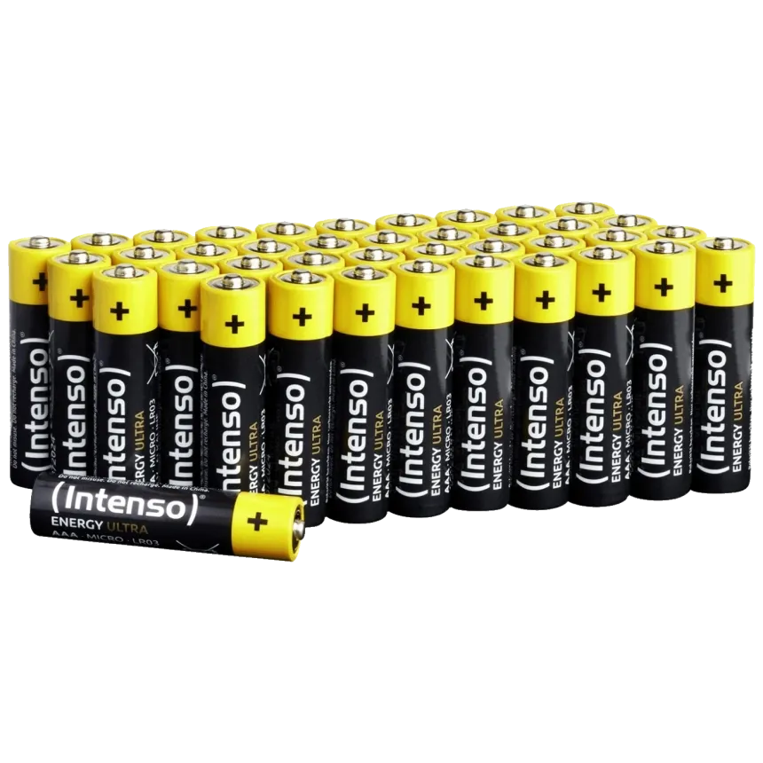 (Intenso) Baterija alkalna, AAA LR03/40, 1,5 V, blister 40 kom - AAA LR03 40pcs