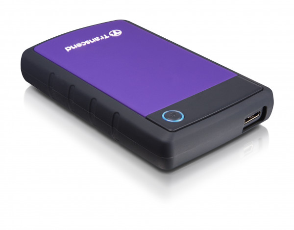 Transcend Eksterni hard disk HDD 1TB, USB 3.0, 2.5'', Black/Purple (TS1TSJ25H3P)