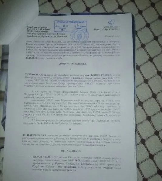 Vrčin plac 1/1, vlasnik 21.83 ari