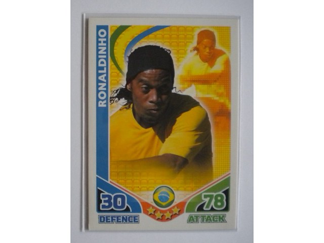 Ronaldinho `World Cup 2010 Topps`