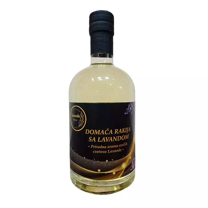 Domaća rakija sa lavandom 0.7l