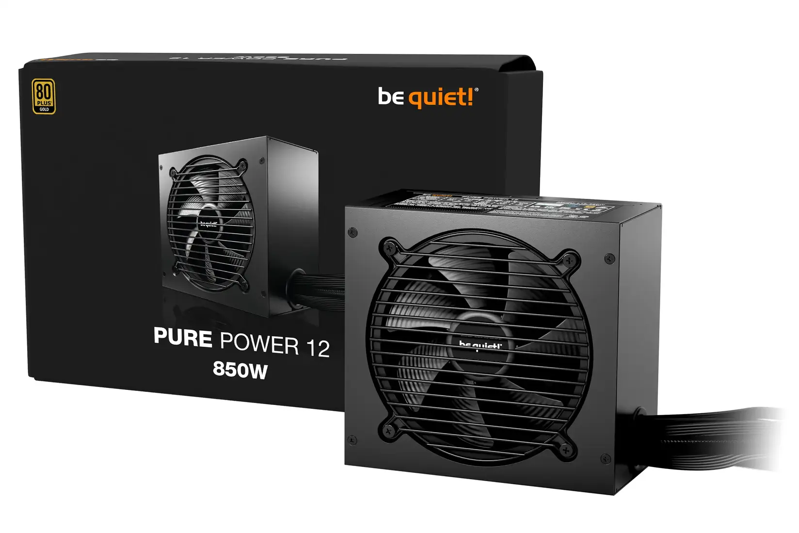 BE QUIET Napajanje pure power 12 gold BP004EU ATX3.1, 850 W, Crno