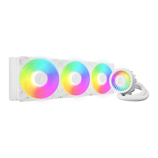 Arktički hladnjak, LED ventilator, LF III PRO, 420 A-RGB, beli
