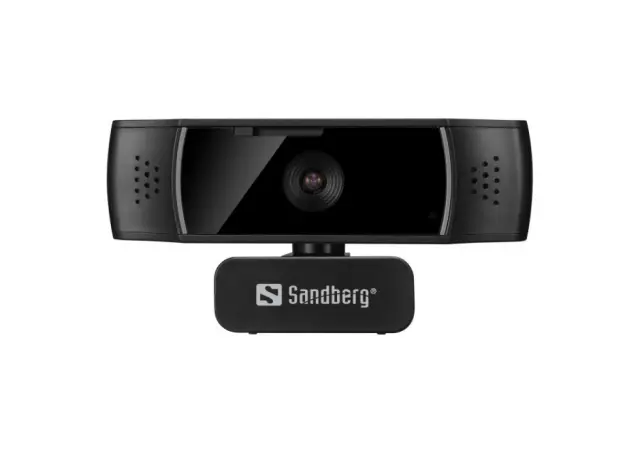 Sandberg WEB kamera Autofocus DualMic 134-38, 2MP, Full HD, Crna