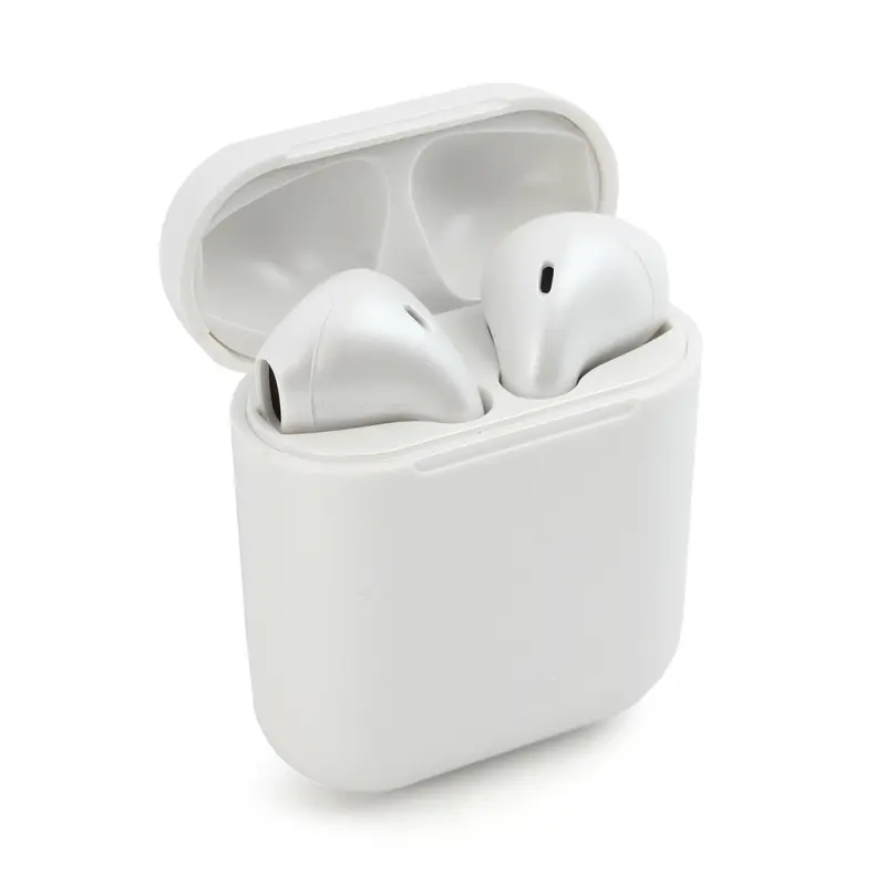 Bluetooth slušalice Airpods Inpods HQ metalik bele