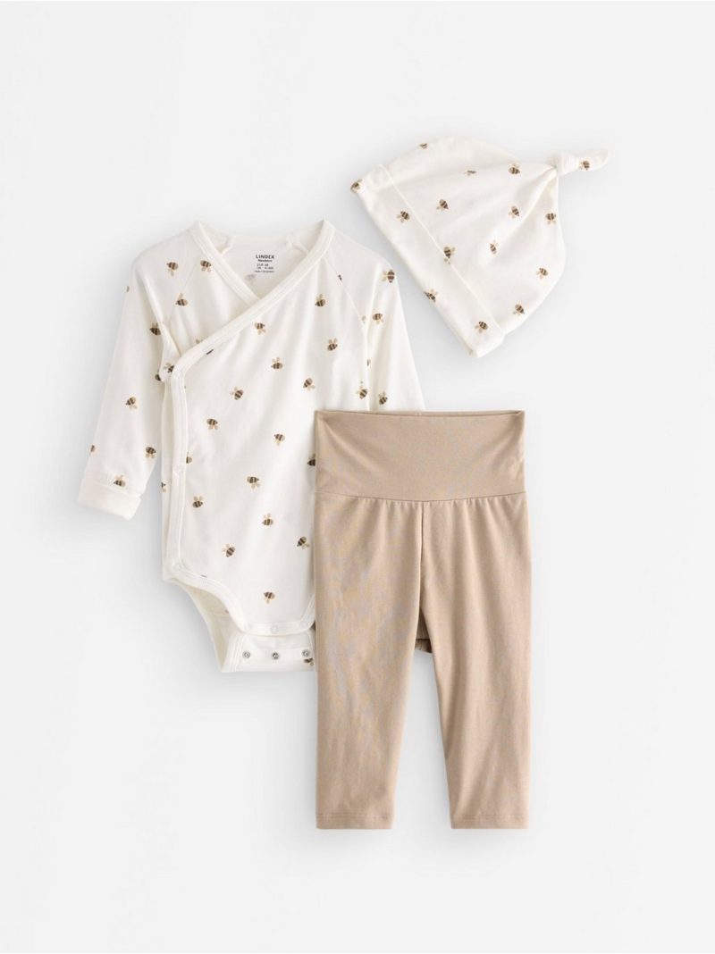 Set majica I pantalone – 3-piece baby starter kit