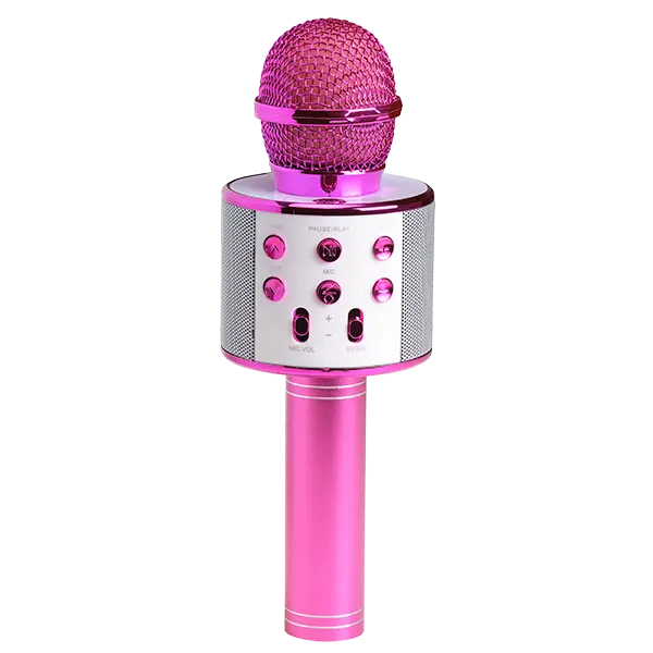 Denver KMS-20P Karaoke mikrofon, Bluetooth, Roze