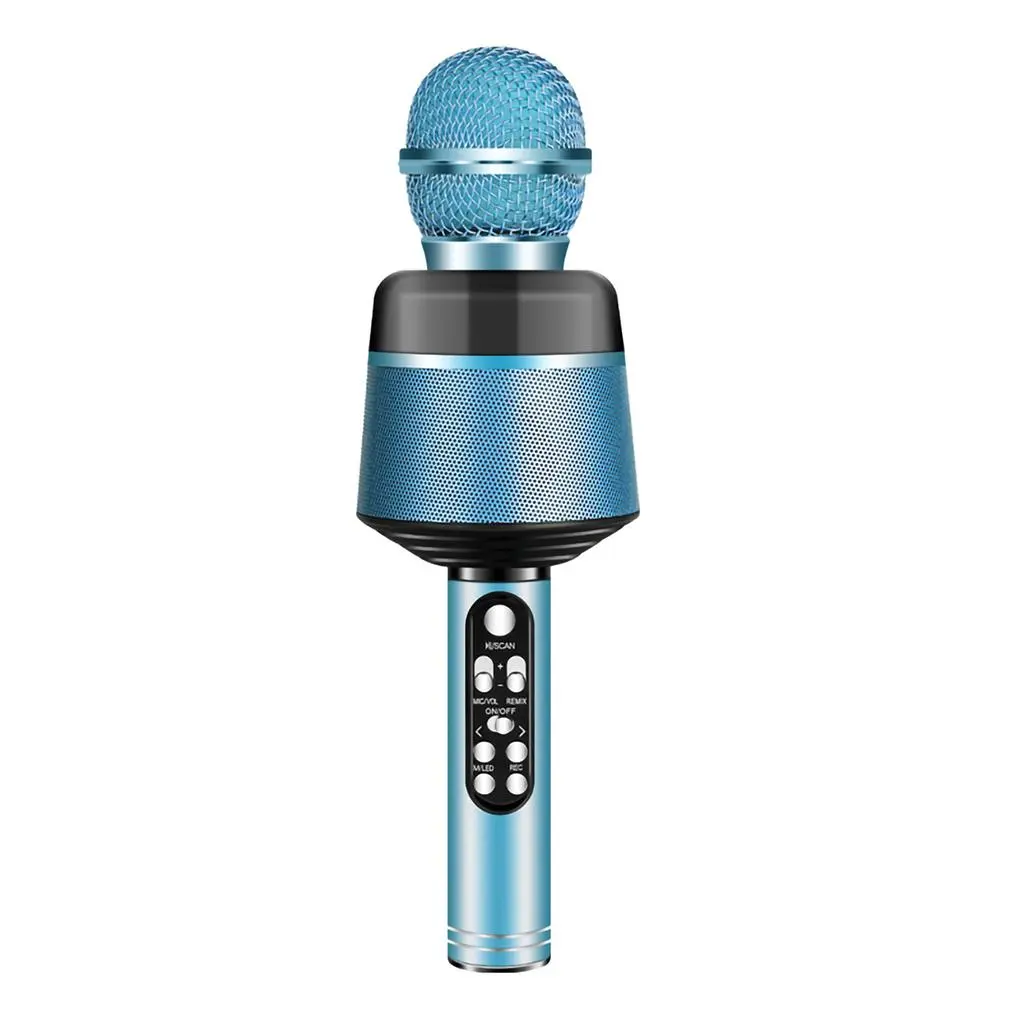 Karaoke bluetooth mikrofon Q008, Plavi