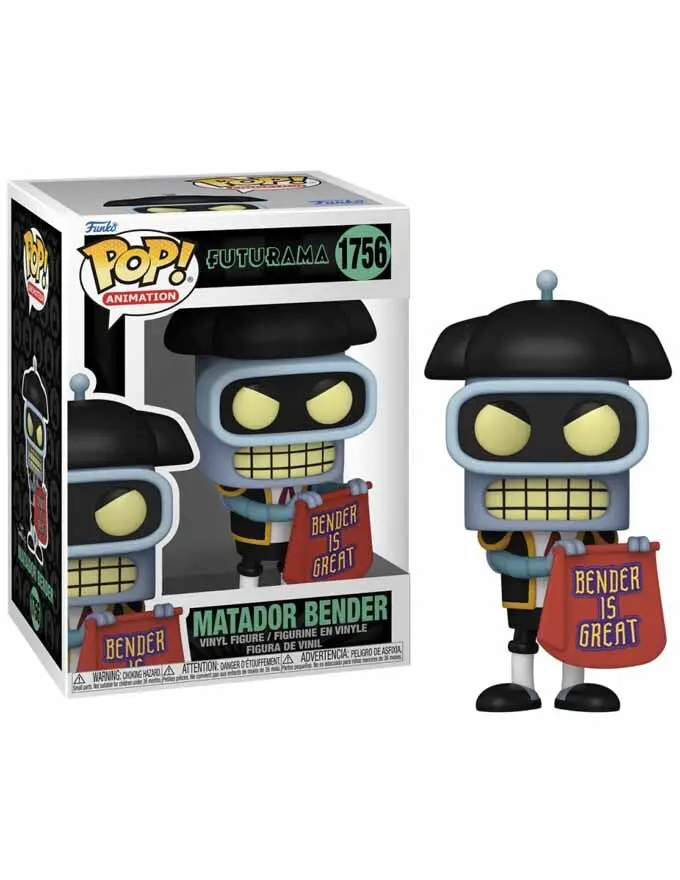 Funko Figura POP! Futurama S4 - Matador Bender
