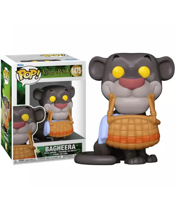 Funko Figura POP! Disney: The Jungle Book - Bagheera with Basket