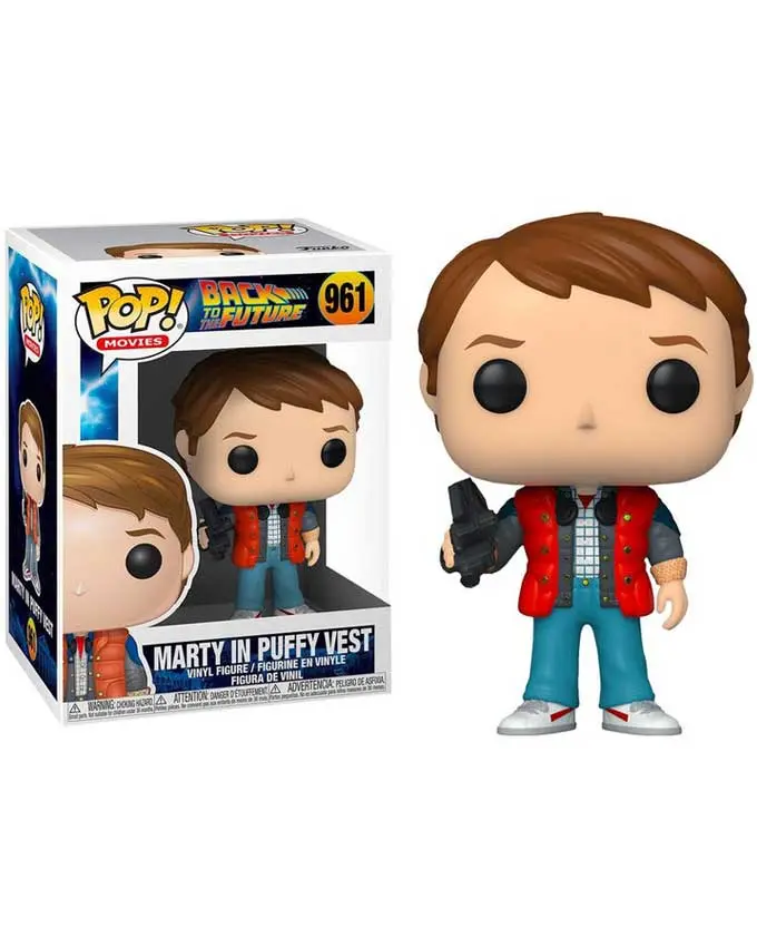 Funko Figura POP! Back to the Future - Marty in Puffy Vest