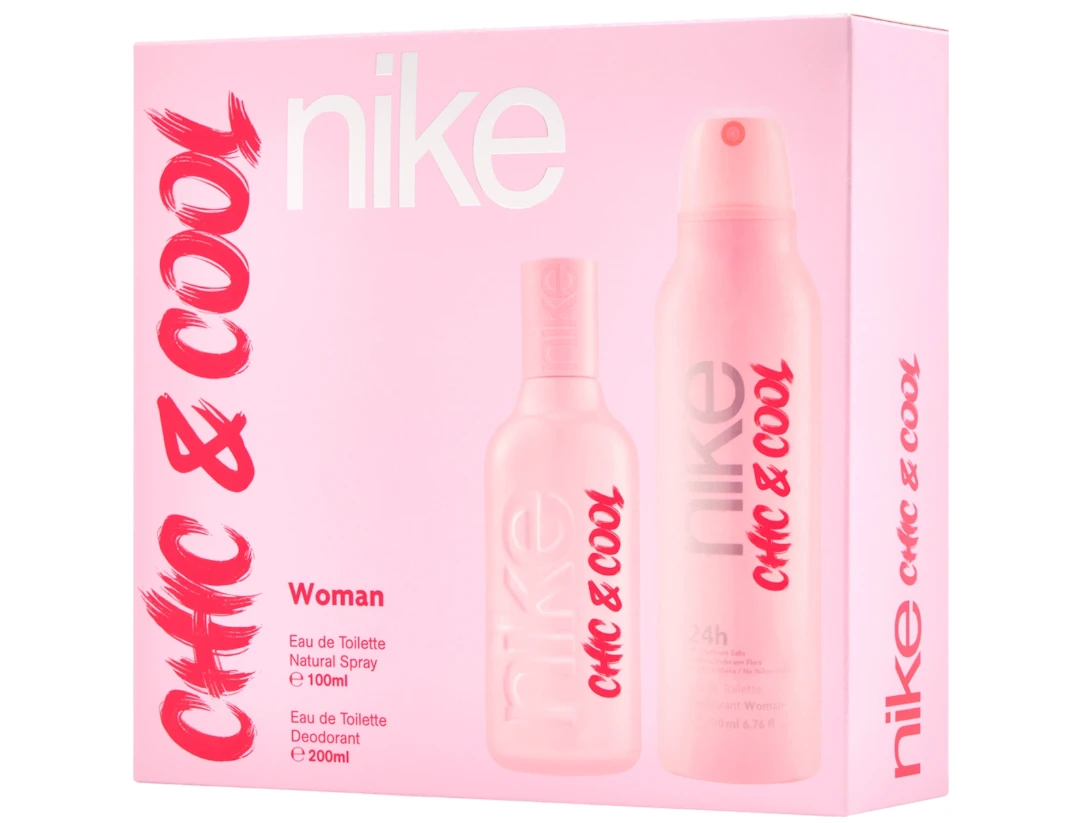 Nike Chic&Cool Woman Gift Set - EdT 100ml/Deo Spray 200ml
