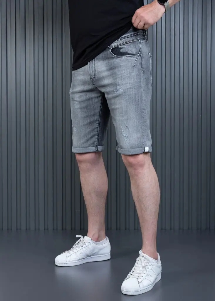Denistar Muški šorts 100-2833, Regular, Sivi