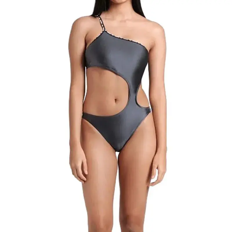 Arena Ženski kupaći Solid Swimsuit Single Shou, Tamnosivi