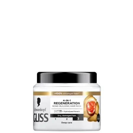 Schwarzkopf Maska za kosu Gliss Total Repair, 400ml