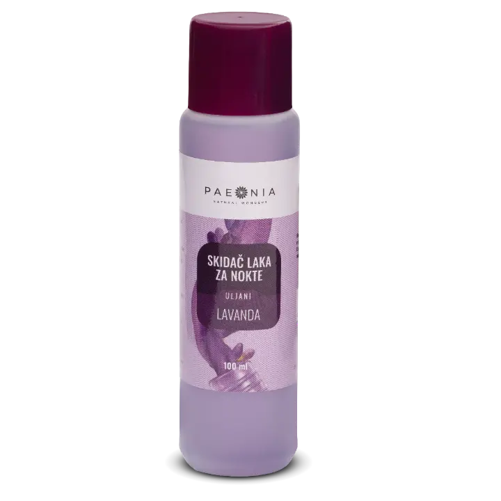 Paeonia Skidač laka za nokte Lavanda, 100 ml