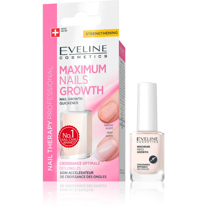 Eveline Terapija za nokte Nail Therapy Maximum Growth 12ml