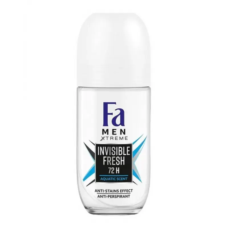 Fa Muški roll on Xtreme Invisible Fresh, 50 ml