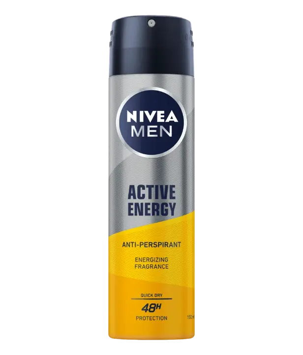 Nivea Antiperspirant sprej Men Active energy, 150ml