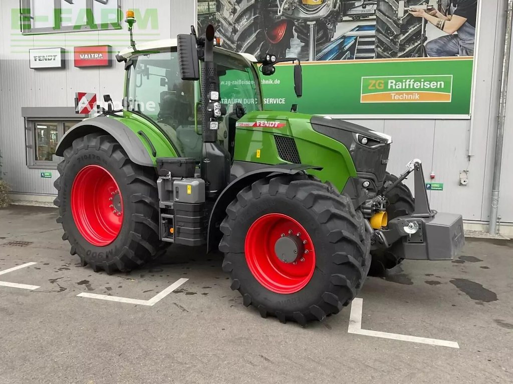 Fendt 728 gen7 profi plus setting 2 traktor točkaš