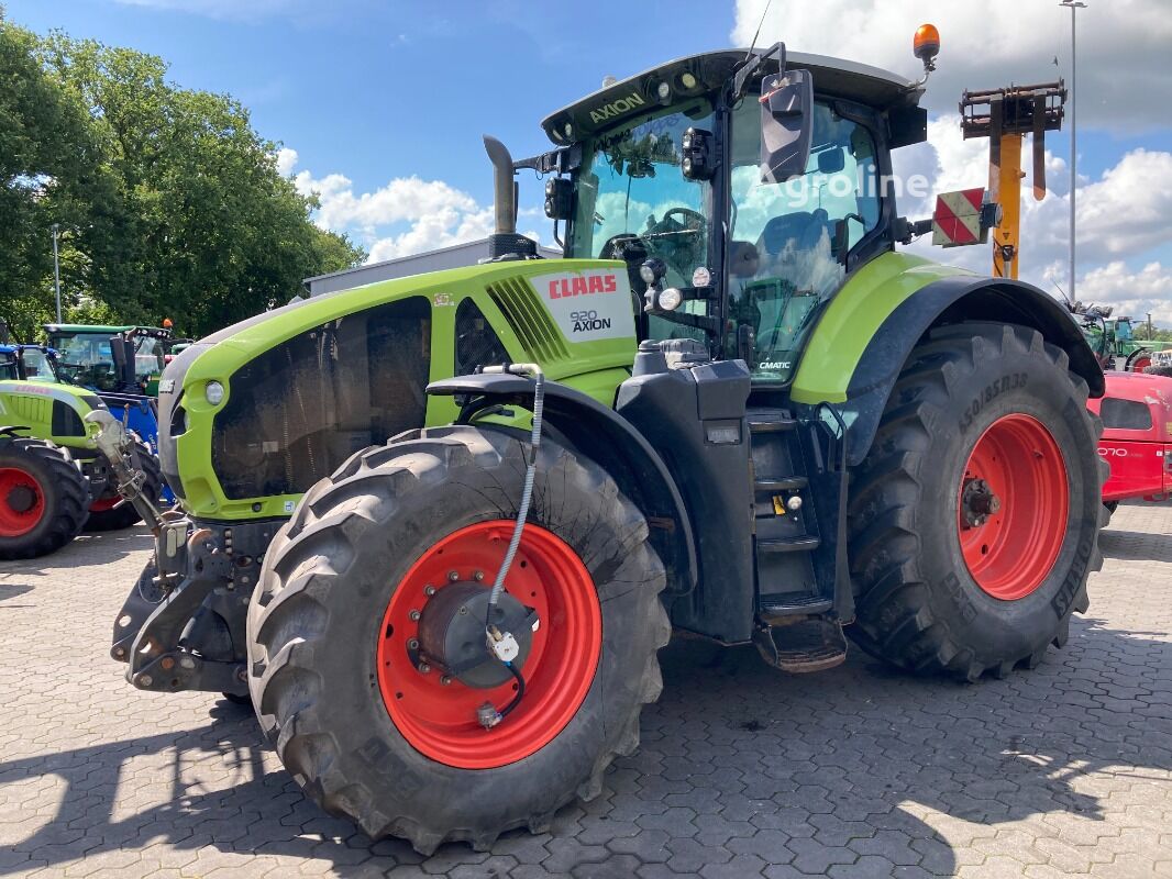 Claas Axion 920 CMATIC CEBIS traktor točkaš