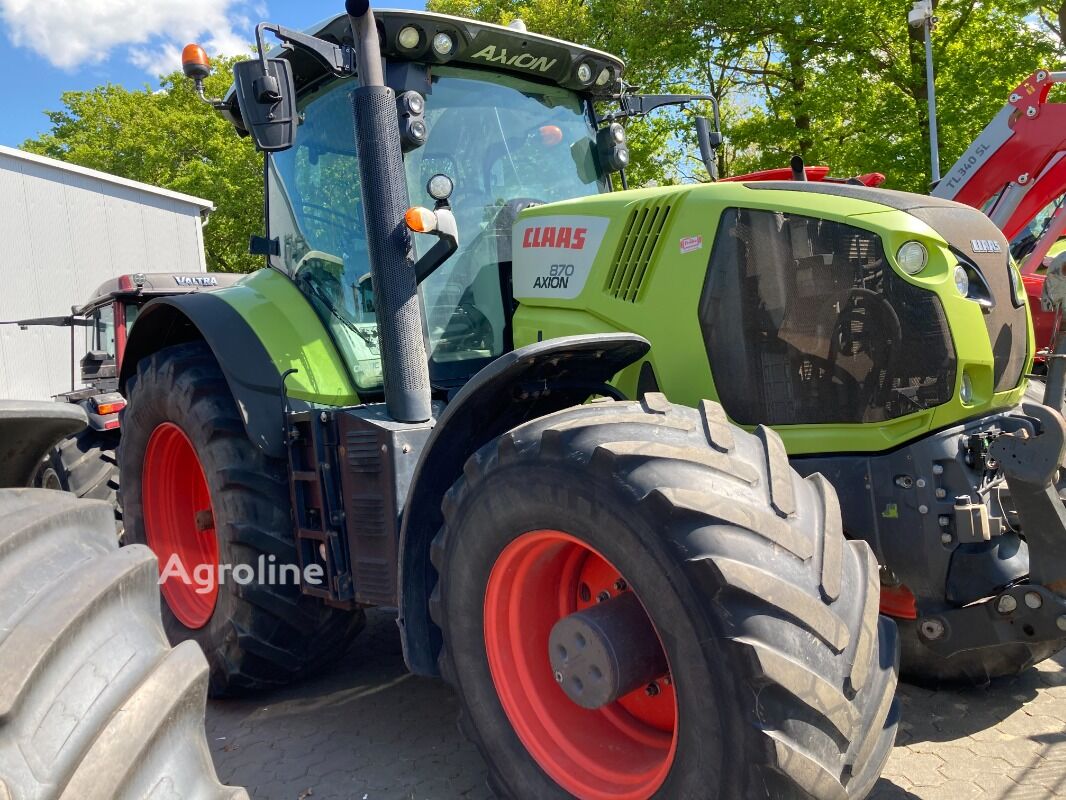 Claas Axion 870 CMatic Cebis traktor točkaš