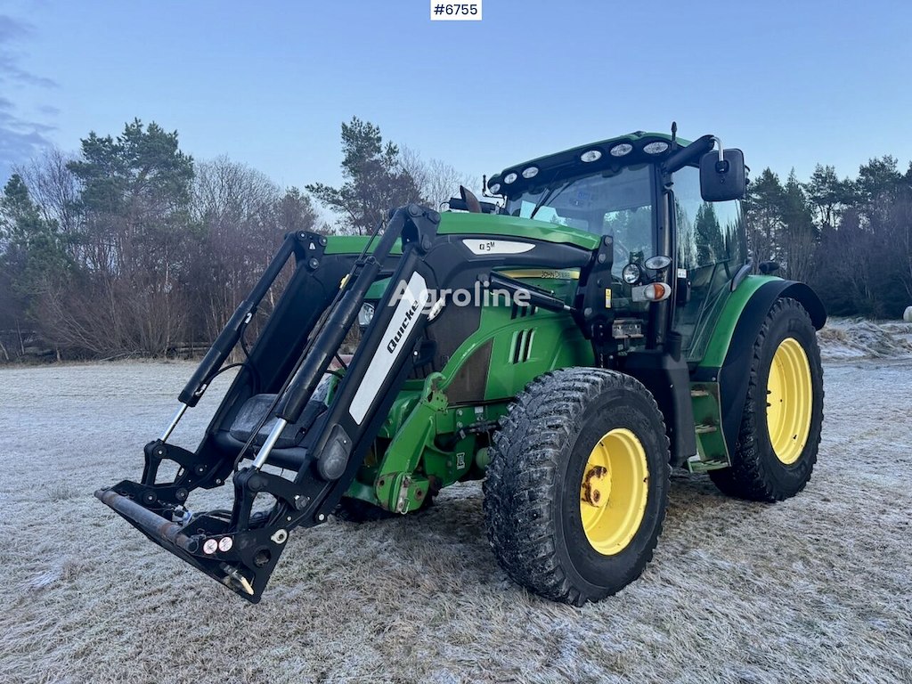 John Deere 6125R traktor točkaš