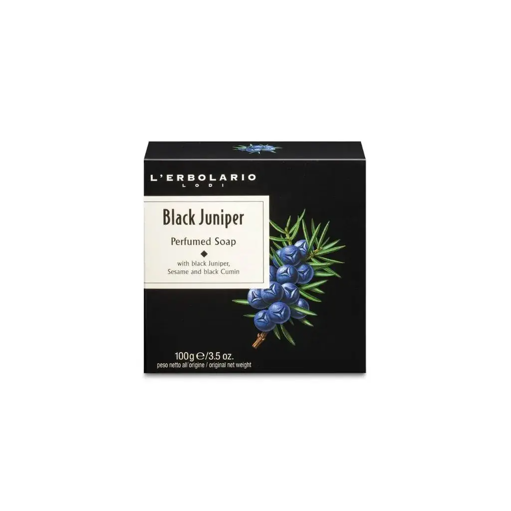 Lerbolario Sapun Ginepro Nero, 100 g
