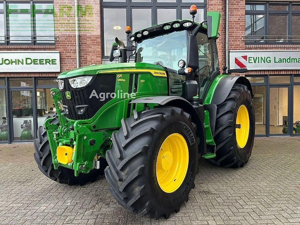 John Deere 6r250 *garantieverlängerung* traktor točkaš