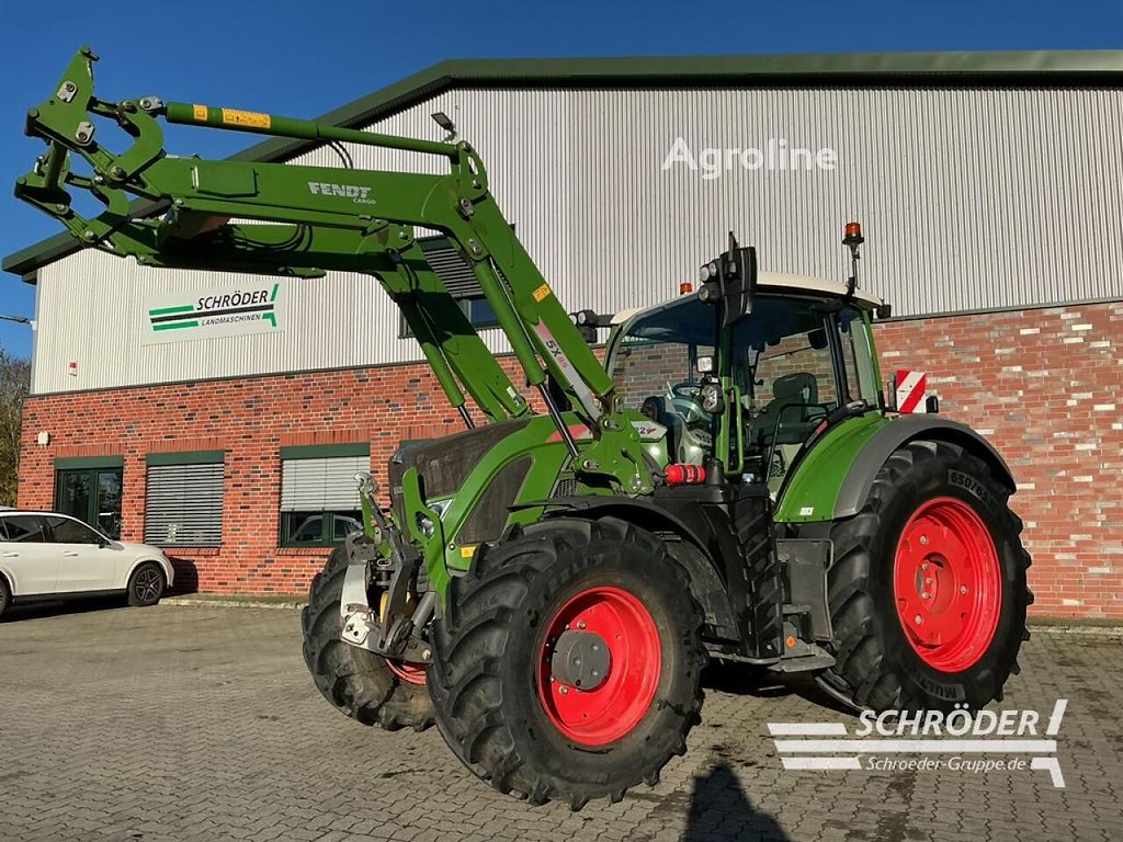Fendt 722 VARIO S4 PROFI PLUS | CARGO 5X/85 traktor točkaš