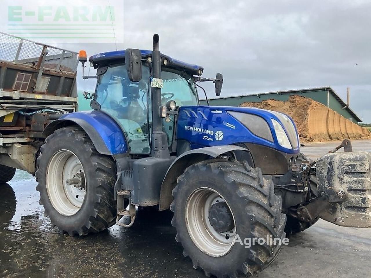 New Holland t7.270 bluepower traktor točkaš