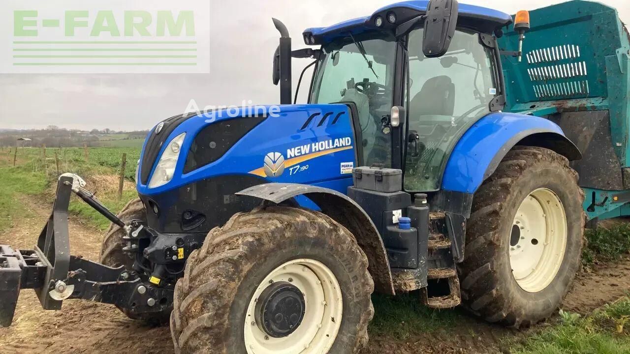 New Holland t7.190 traktor točkaš