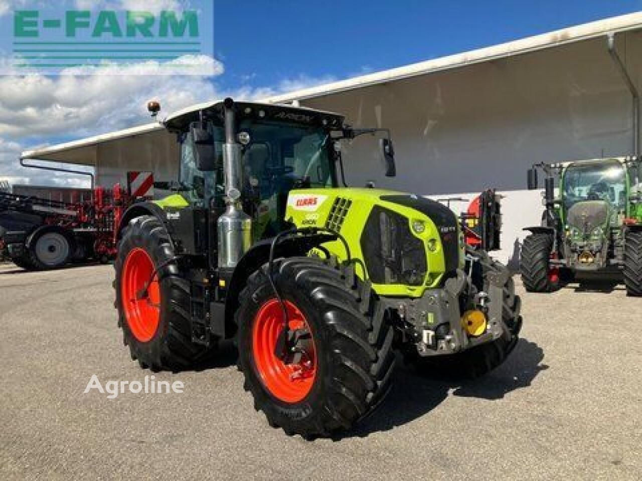 Claas arion 660 cmatic cebis CMATIC CEBIS traktor točkaš