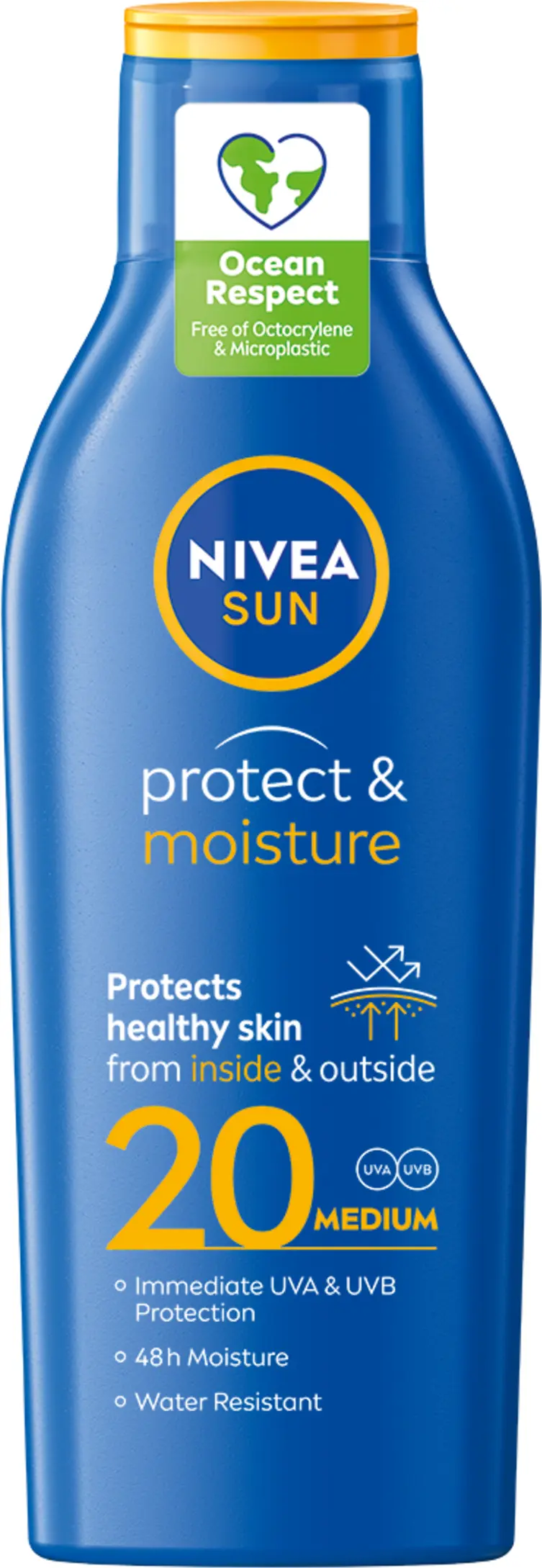 NIVEA SUN Losion za zaštitu od sunca SPF 20 protect & moisture