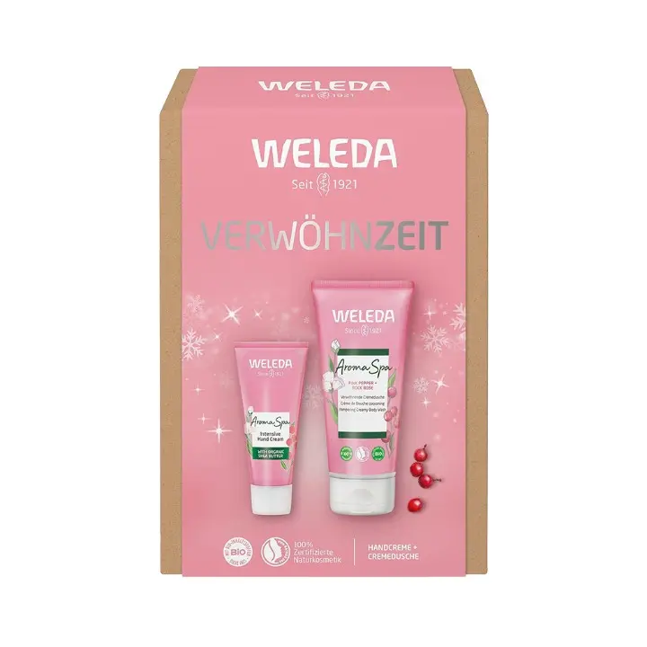 Weleda Set gel za tuširanje i krema za ruke Aroma Spa