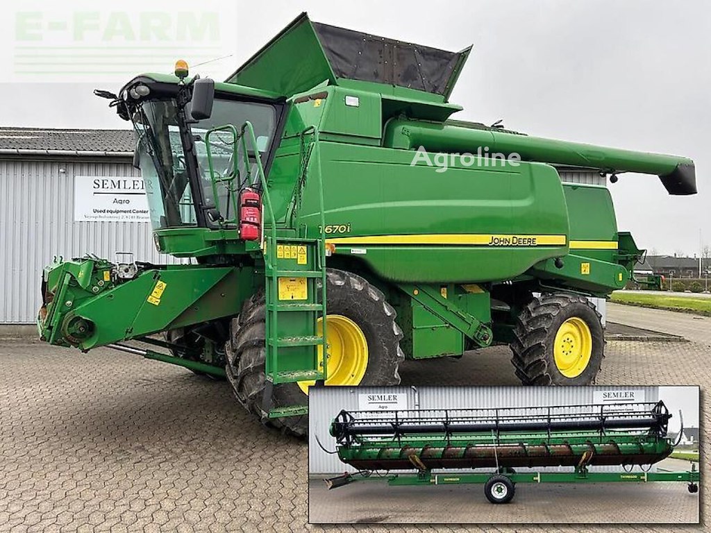 John Deere t670 kombajn za žito