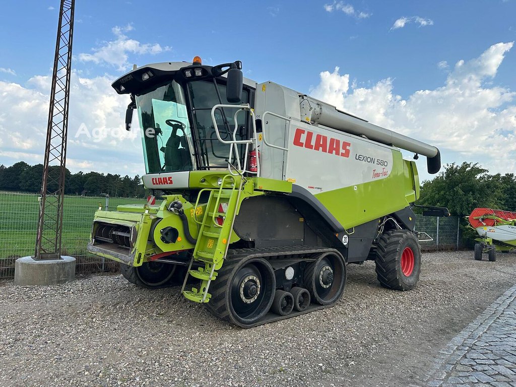 Claas Lexion 580 Terra Trac kombajn za žito