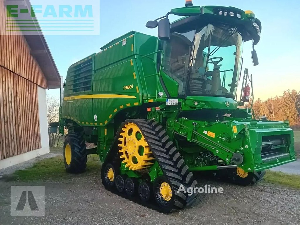 John Deere t 560 i kombajn za žito