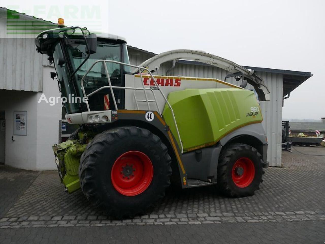 Claas jaguar 960 inkl. orbis 750 krmni kombajn